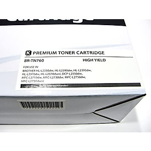 1 Pack TN-730 Black TN730 Toner Compatible Toner Cartridge Replacement for Brother HL-L2350DW HL-L2370DW HL-L2370DWXL HL-L2390DW HL-L2395DW MFC-L2710DW MFC-L2750DW MFC-L2750DWXL DCP-L2550DW Printers.