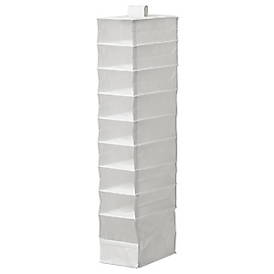 Ikea Storage organizer hanging 9 Compartments skubb White