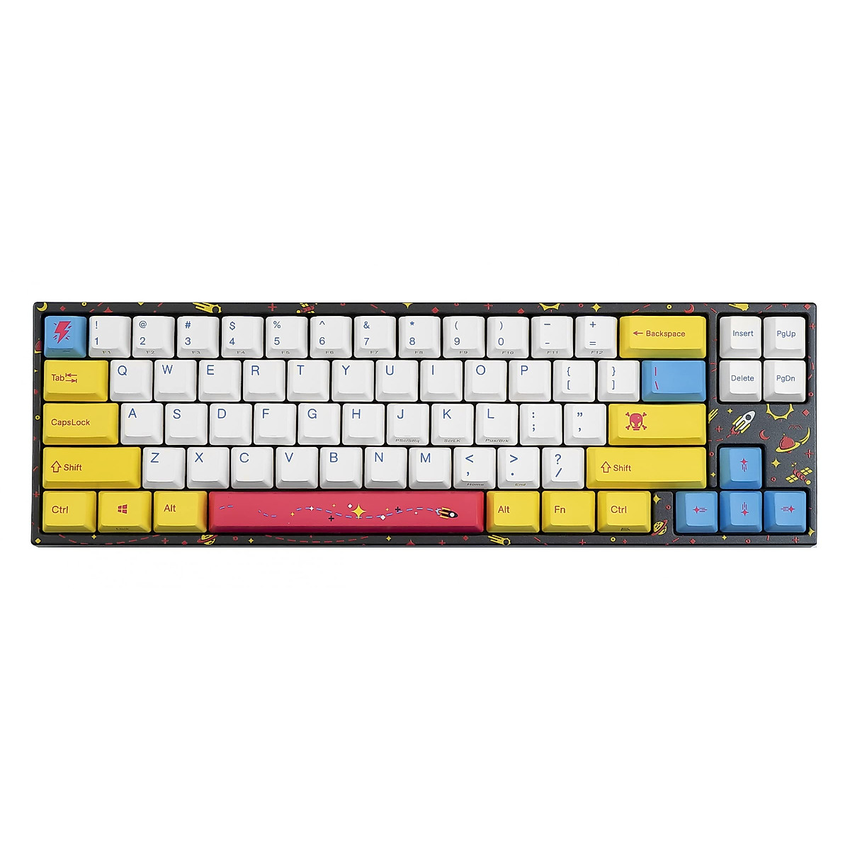 Varmilo x MK x Ducky MIYA Pro Flare Star Wireless Special Edition Mechanical Keyboard Cherry MX Brown