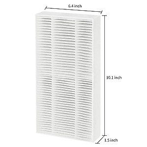 2-Pack Replacement Filter U hrf201b H13 hepa filter Compatible with Febreze FRF102B, FHT190W and Honeywell tabletop & tower models HHT270, HHT270W, HHT290 Series