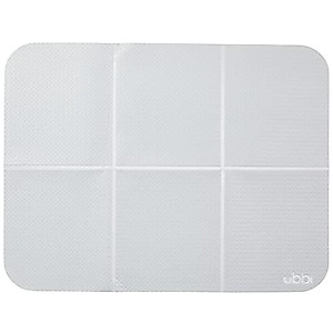 Ubbi Portable Diaper Changing Station Diaper Storage Caddy Organizer with Bonus Changing Mat, Stores Baby Diapers, Wipes and Baby Accessories, Pantone Yellow