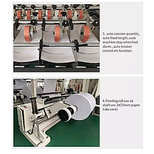 Automatic A4 Paper Cutter & Packaging Machine for A3, A4, A5 Sizes