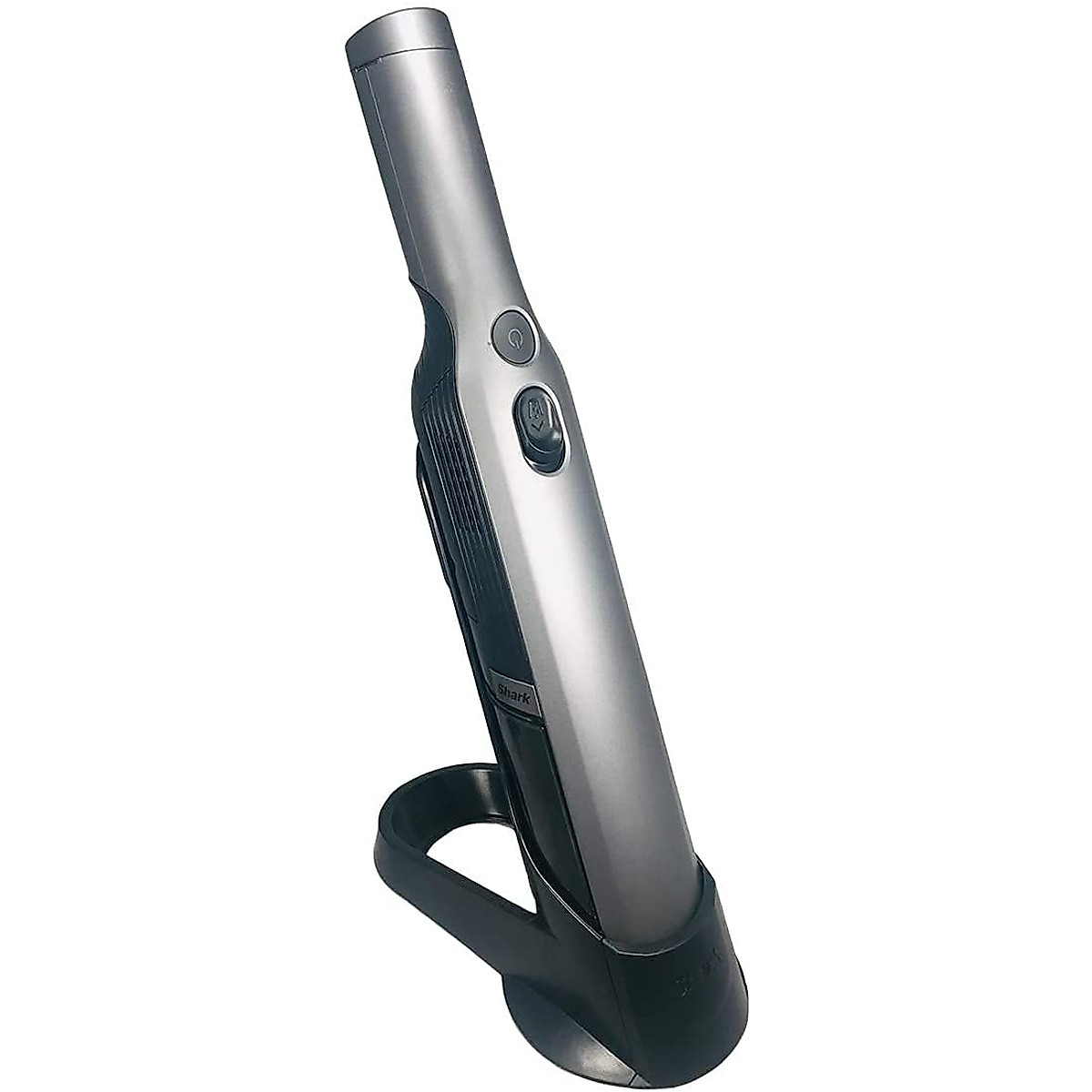 Shark WV201 / WV200 WANDVAC Handheld Vacuum Lightweight at 1.4 Pounds with Powerful Suction, Charging Dock, Single Touch Empty and Detachable Dust Cup (WV200-BLK Black) (Renewed)