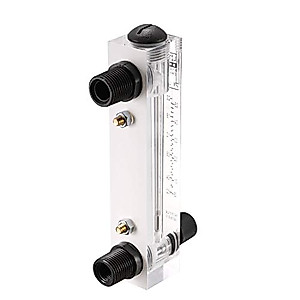 uxcell s14070200am8595 1/2" PT Thread 0.05-0.5GPM 0.2-2LMP Water Liquid Flow Meter Flowmeter