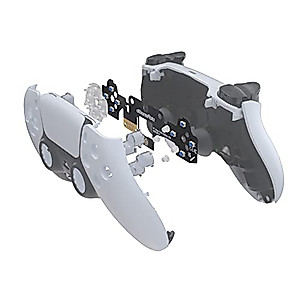 eXtremeRate Face Clicky Kit V2 for PS5 Controller BDM-010 & BDM-020, Custom Tactile Dpad Action Buttons for PS5 Controller, Mouse Click Kit for PS5 Controller