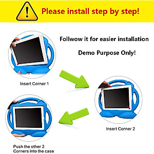 iPad Mini Case for Kids, Light Weight Cute Butterfly Design Shockproof Drop-Proof Soft EVA Foam Protective Tablet Case Cover for Apple iPad Mini 1/2/3/4 - Pink