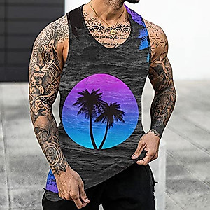 bwdbhd Men's Stringer Tank Tops Quick Dry Mesh Sleevele Gym Workout Bodybuilding Fitness Muscle T Shirts Mens Tank Top Shirts +#zyoptiop#+8