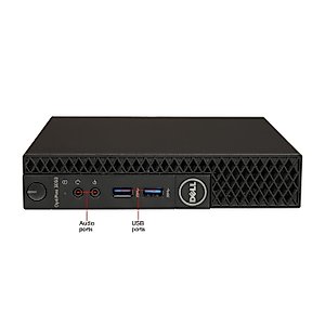 Dell OptiPlex 3050 Micro Business Desktop (Intel Core 7th Generation i3-7100T, 4GB DDR4, 500GB HDD) Windows 10 Pro (Renewed)
