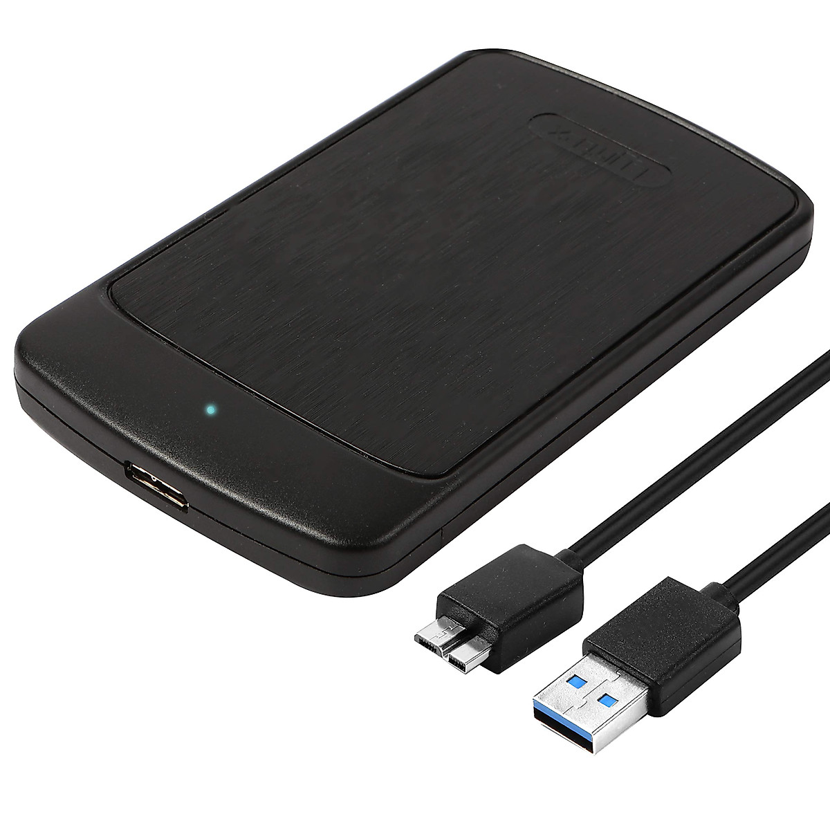 Lyntex Portable 2.5 inch mobile USB 3.0 External Hard Drive HDD for PC Laptop and Mac (750GB)