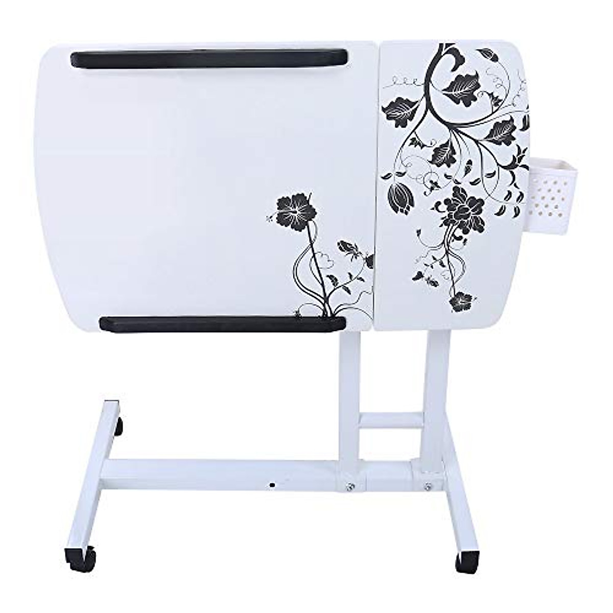 Household Computer Task Desk Office Table,Can Be Folded and Adjusted Angle,Adjustable Height,Removable,2 Separate Tabletop,Pen Holder(Ship from US!)