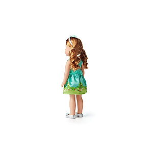 American Girl WellieWishers 14.5-inch Doll Garden Adventure Outfit with Silver Headband and Matching Shoes, For Ages 4+