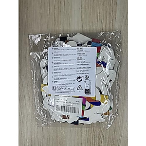 PixiPy Funny Paperboard Photo Booth Props Glasses - 30 pc - Hawaiian Party Accessories for Adults & Kids - Fun Novelty Party Favor Supplies for Birthdays, Luau, Fiesta - Party Supply Decorations