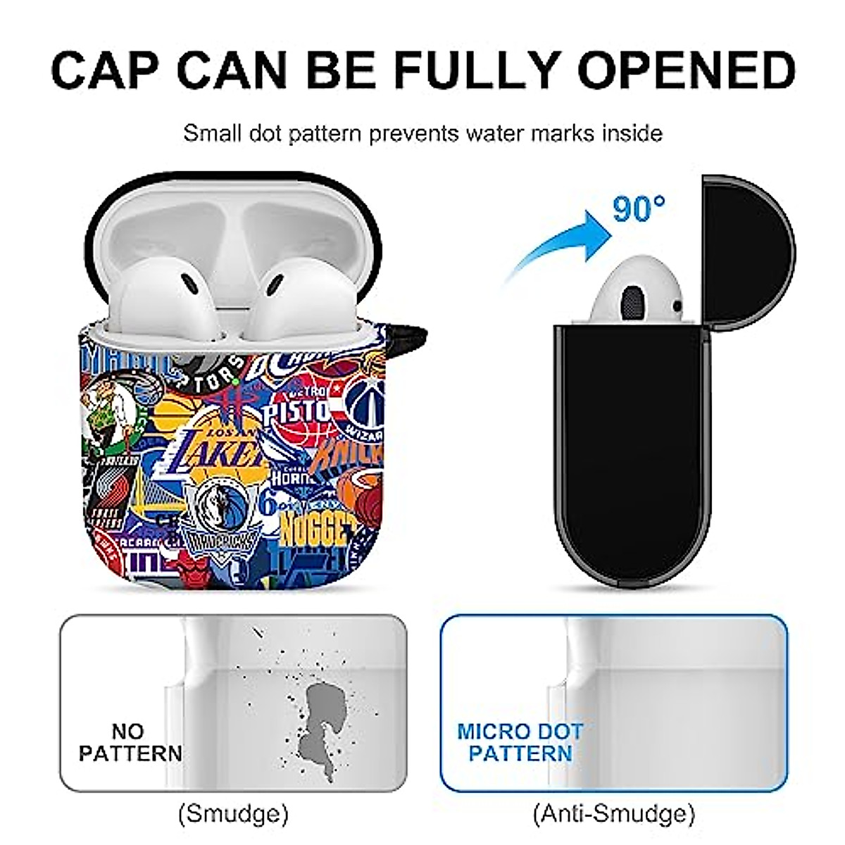 Gedicht for Airpods 2nd Generation Case Sports Basketball Football, Protective TPU Soft Cases Cover Rugged for Apple Airpod 1st Generation Case with Keychain for Women Men，Basketball