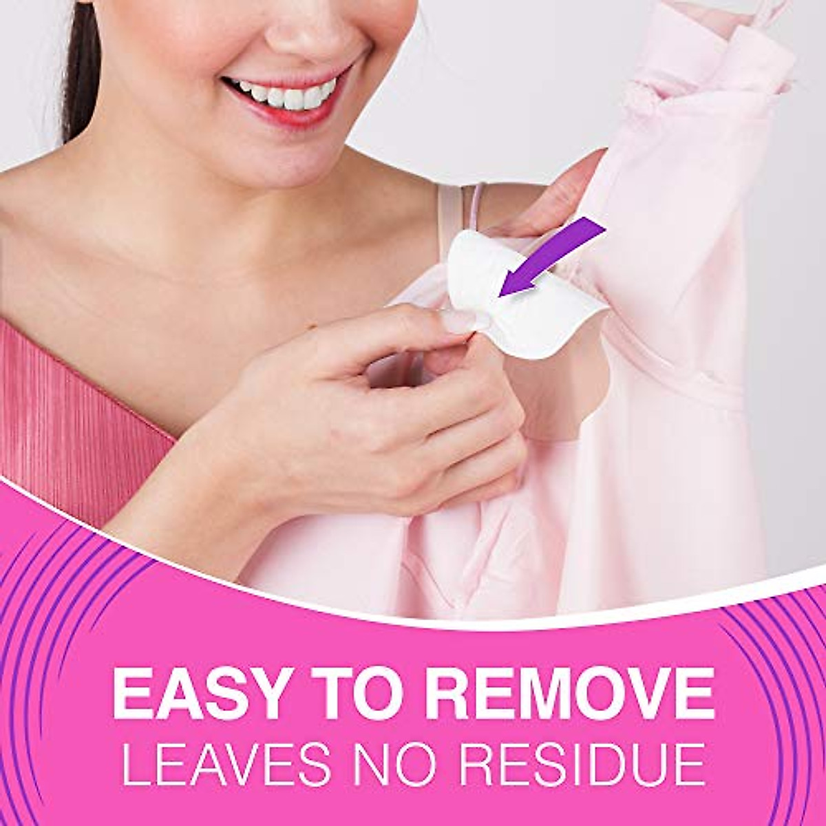 Large Underarm Sweat Pads for Women - Armpit Sweat Pads for Women and Men [100 PCS], Under Arm Sweat Pad for Hyperhidrosis and Sweating – Dress Shields/Guards for Armpit Protection