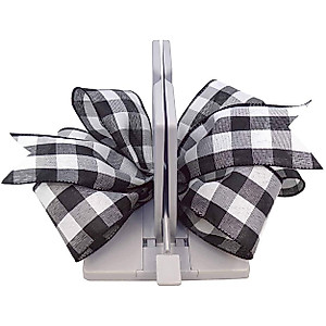 Bowdabra Bow Maker Kit, Large Bundle with 100yd Silver Bow Wire for Creating Ribbon Gift Bows, Swags, Decorations, Hair Bows, Party Favors, Corsages, Wreath Bows, Christmas Decor