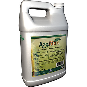 General Hydroponics GH2003 AzaMax Botanical Insecticide, Miticide & Nematicide, 1 Gallon