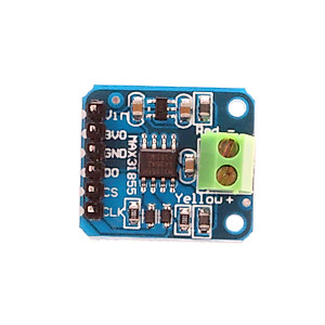NOYITO K-Type Thermocouple Breakout Board MAX31855 Thermocouple Sensor Module Temperature -200°C to +1350°C SPI Interface Digital Direct Readability Temperature
