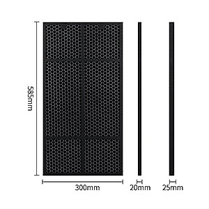 Gdlhsp Replacement Activated Carbon Filter & HEPA Filter for Atmosphere Air Purifier 101076CH 101076 Series
