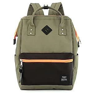 himawari Travel School Backpack with USB Charging Port 15.6 Inch Doctor Work Bag for Women&Men College Students(9003-Army Green03#)