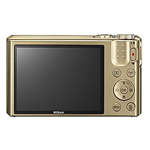 Nikon COOLPIX S7000 Digital Camera (Gold) - International Version (No Warranty)