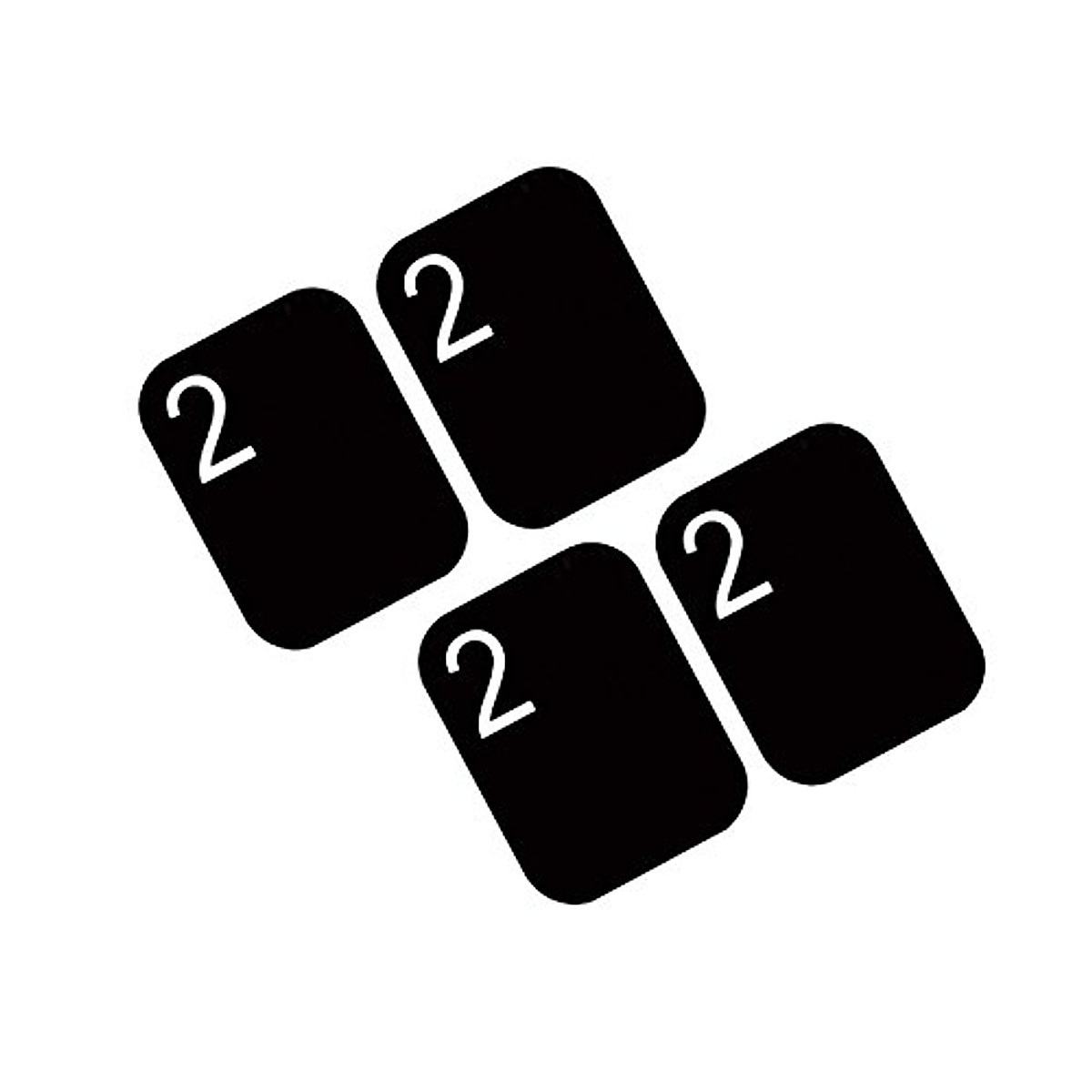 Visionary 3D 3D Dental at-2 4X Size #2 X-Ray Phosphor Imaging Plates PSP Compatible with Air Techniques