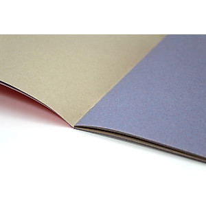 Silvine 438 Classic Scrapbook 15"X10" 24 Pages Blue/Grey and Sugar, Multi