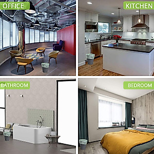 6 Gallon Biodegradable Trash Bags for Office Shredder, Small Garbage Bags Recyclable Wastebasket Trash Liners for Bathroom Kitchen Home Bins, 100 Counts