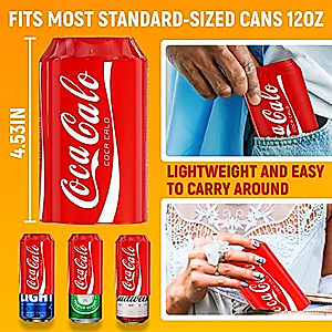 Skywin Silicone Can Cover (10 Pack) - Can Cover can Hides Can by Disguising it as a Can of Soda Silicone Can Sleeve