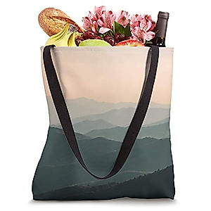 Great Smoky Mountains - Mountain Scene Mountain Theme Nature Tote Bag