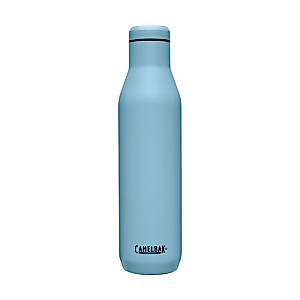 CamelBak Horizon 25oz Water Bottle - Insulated Stainless Steel - Wine Compatible - Leak Proof - Dusk Blue