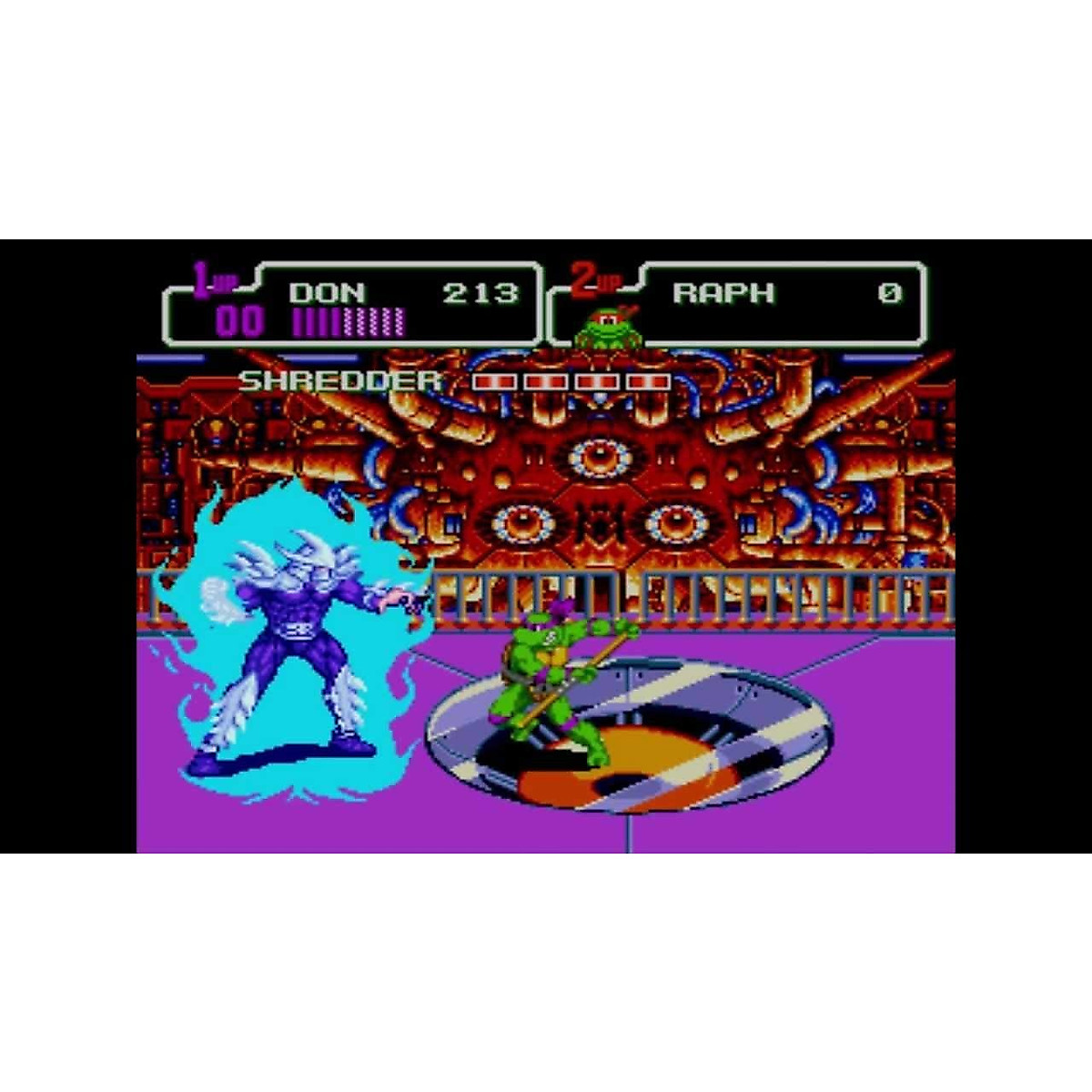 Teenage Mutant Ninja Turtles: The Hyperstone Heist – (Sega Genesis / MegaDrive) – Reproduction Video Game Cartridge with Box and Manual