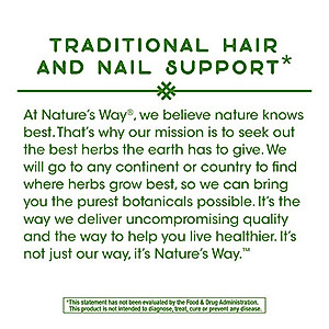 Nature's Way Premium Herbal Horsetail Grass 440 mg 100 VCaps