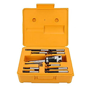 14pcs MT3-M12 Connecting Rod F1-12, 50mm Boring Head Set with 9pcs 12mm Boring Bar