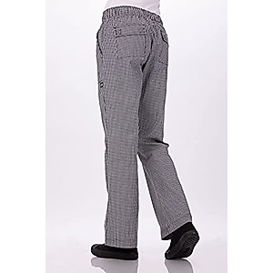 Chef Works Women's Chef Pants, Small Check, X-Large