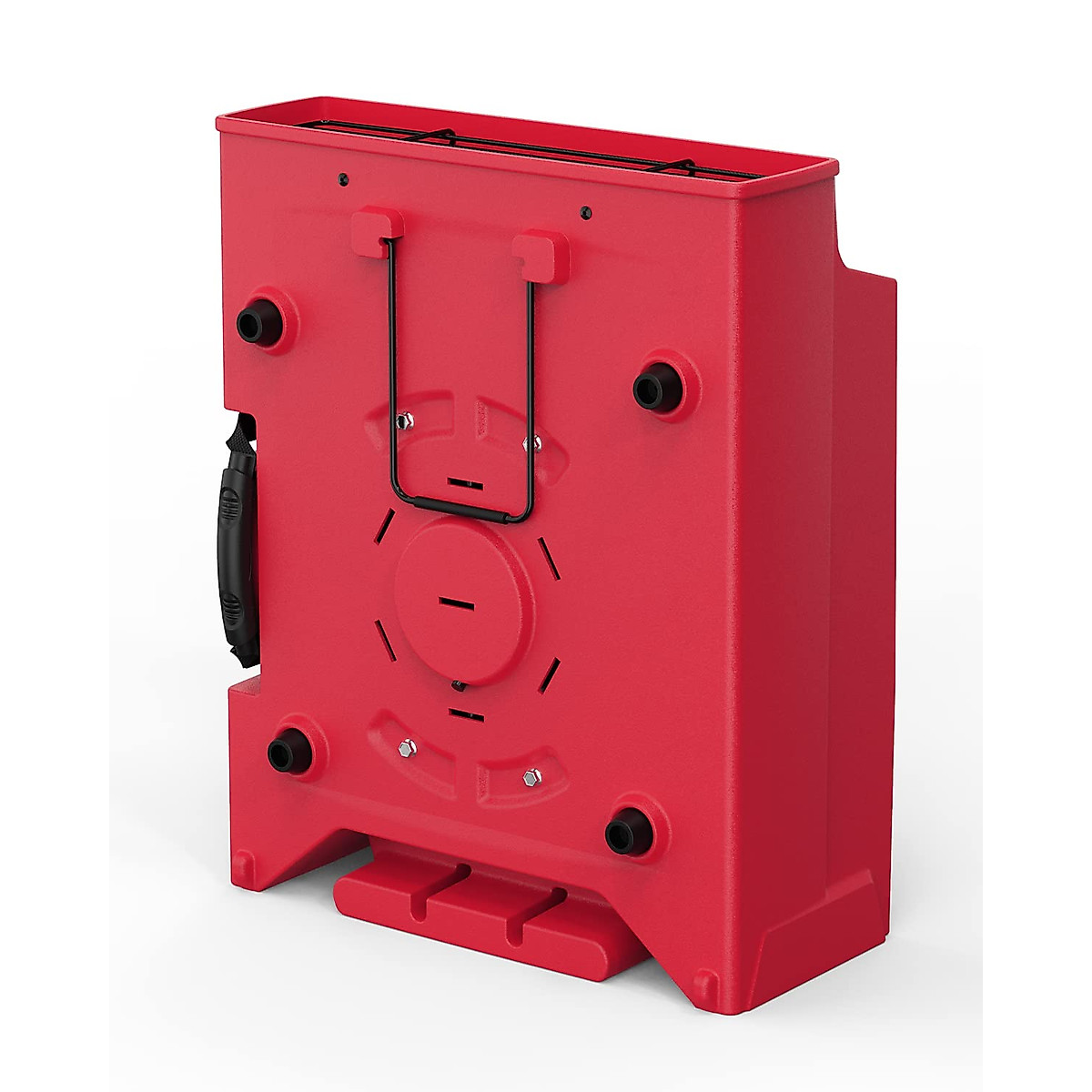 ALORAIR Zeus 900 Air Mover Commercial Blower for Carpets, Walls, Plumbing Use, Variable Speed Floor Blower Fan, 950 CFM with 1.8 Amps, Circuit Breaker Protection,on-Board Duplex GFCI, Red