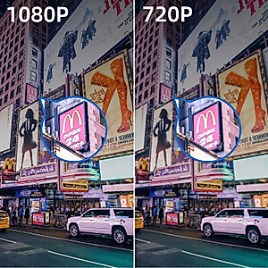 Security Camera System Wireless,Firstrend 1080P 8CH Wireless Home Security Systems with 4pcs 2MP Full HD Cameras 1TB HDD Night Vision Motion Detection Free App for Indoor Outdoor Video Surveillance