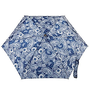 totes Womens and Mens Auto Open Close Compact Water Repellent Lightweight Umbrella