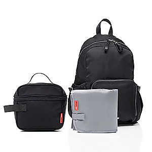 Storksak Hero Backpack Diaper Bag, Black, One Size