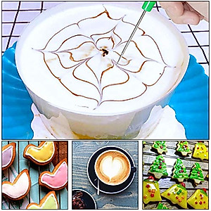 12 Pcs Sugar Stir Needle Scriber Needle Biscuit Icing Pin DIY Baking Pin Stainless Steel Pin Icing Sugarcraft Cake Decorating Needle Tool