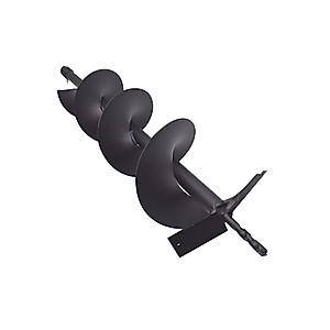 Auger Drill Bit for Planting Hole, 4" 6" 8" 10" 12" Bulb Bedding Digging Post Hole Planting Tool for 3/4" Shaft Auger