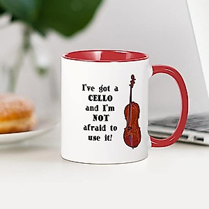 CafePress I've Got A Cello Mug Ceramic Coffee Mug, Tea Cup 11 oz