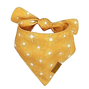 Remy+Roo Dog Bandanas - 4 Pack | Kathrine Set | Premium Durable Fabric | Unique Shape | Adjustable Fit | Multiple Sizes Offered (Large)