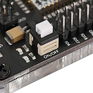 1 pcs ESP-WROOM-32 Adapter, Small Batch Test Burn Fixture Test Board Burn Fixture for ESP-WROOM-32 Minimum System Development Board 27g/1.0oz