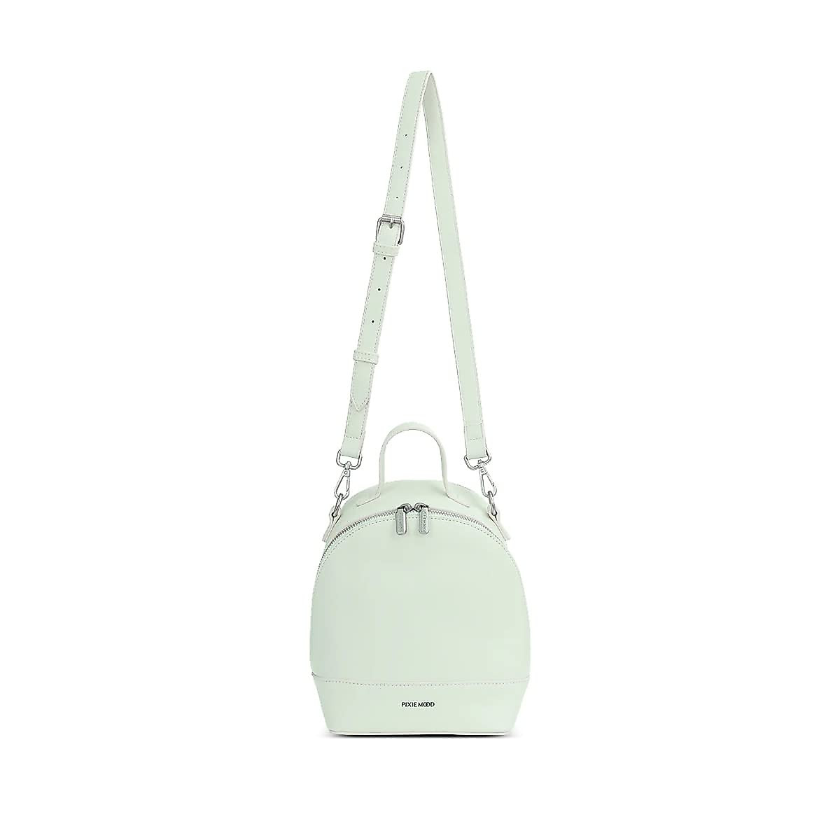 Pixie Mood Cora 9 x 7 Vegan Leather Small Backpack, Seafoam