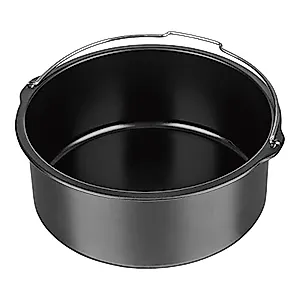 Baking Pan for Pressure Cookers, Air Fryers and Ovens- For 3 QT to 5QT Pressure Cookers & 3 QT 5.3QT Air Fryers.Fits InstantPot COSORI Ninja Foodi Gowise Philips NuWave Power Farberware & more