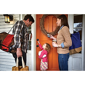 Kwikset - Kevo 99250-203 Kevo 2nd Gen Bluetooth Touch-to-Open Deadbolt Smart Lock featuring SmartKey Security, Venetian Bronze