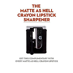 Sugar Matte As Hell Crayon Lipstick Sharpener