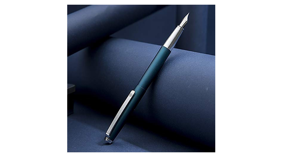 HongDian Dark Blue Fountain Pen - Elegant Writing Tool
