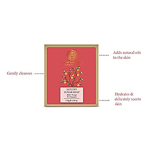 Forest Essentials Luxury Sugar Soap Bitter Orange & Cinnamon - 125g