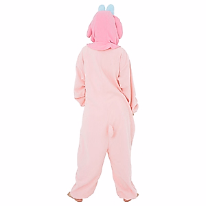 SAZAC My Melody Sanrio Kigurumi - Onesie Jumpsuit Halloween Costume (One Size)